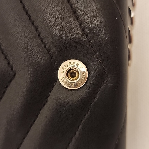 Yves Saint Laurent | Bags | Ysl Lambskin Leather Flap Crossbody Purse ...